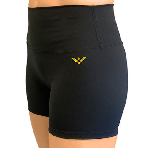 Nak Muay Life. Halcyon Gold Booty Shorts